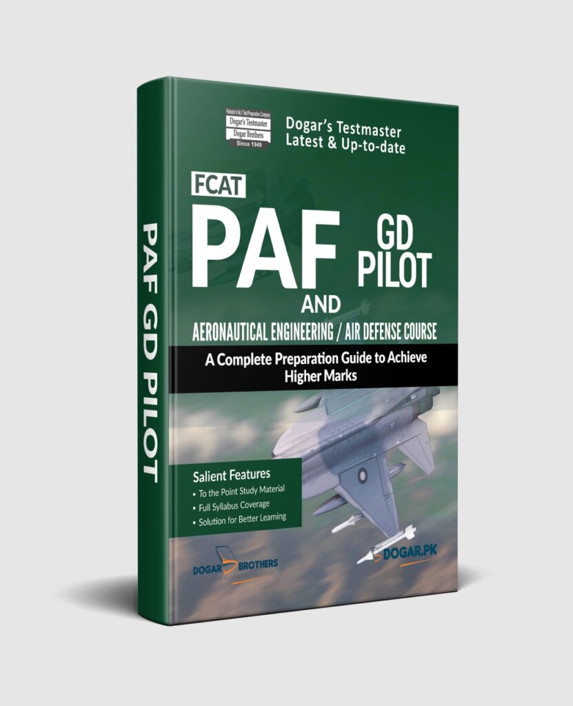 FCAT PAF GD Pilot & Aeronautical Engineering / Air Defence Course - Dogar Brothers