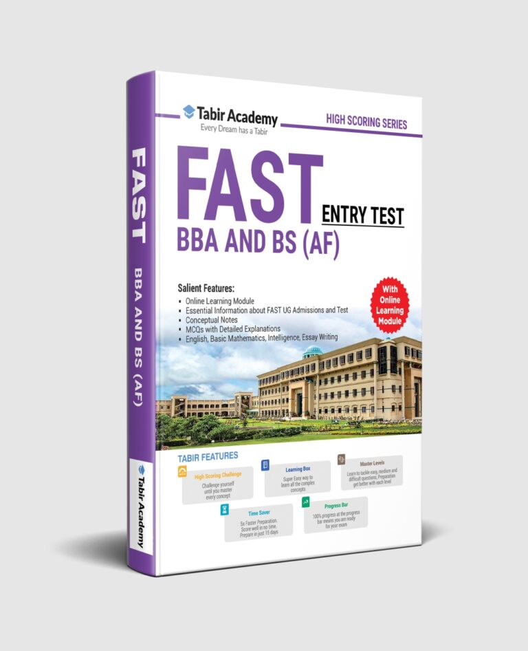 FAST BBA and BS (AF) Entry Test Guide - Dogar Brothers
