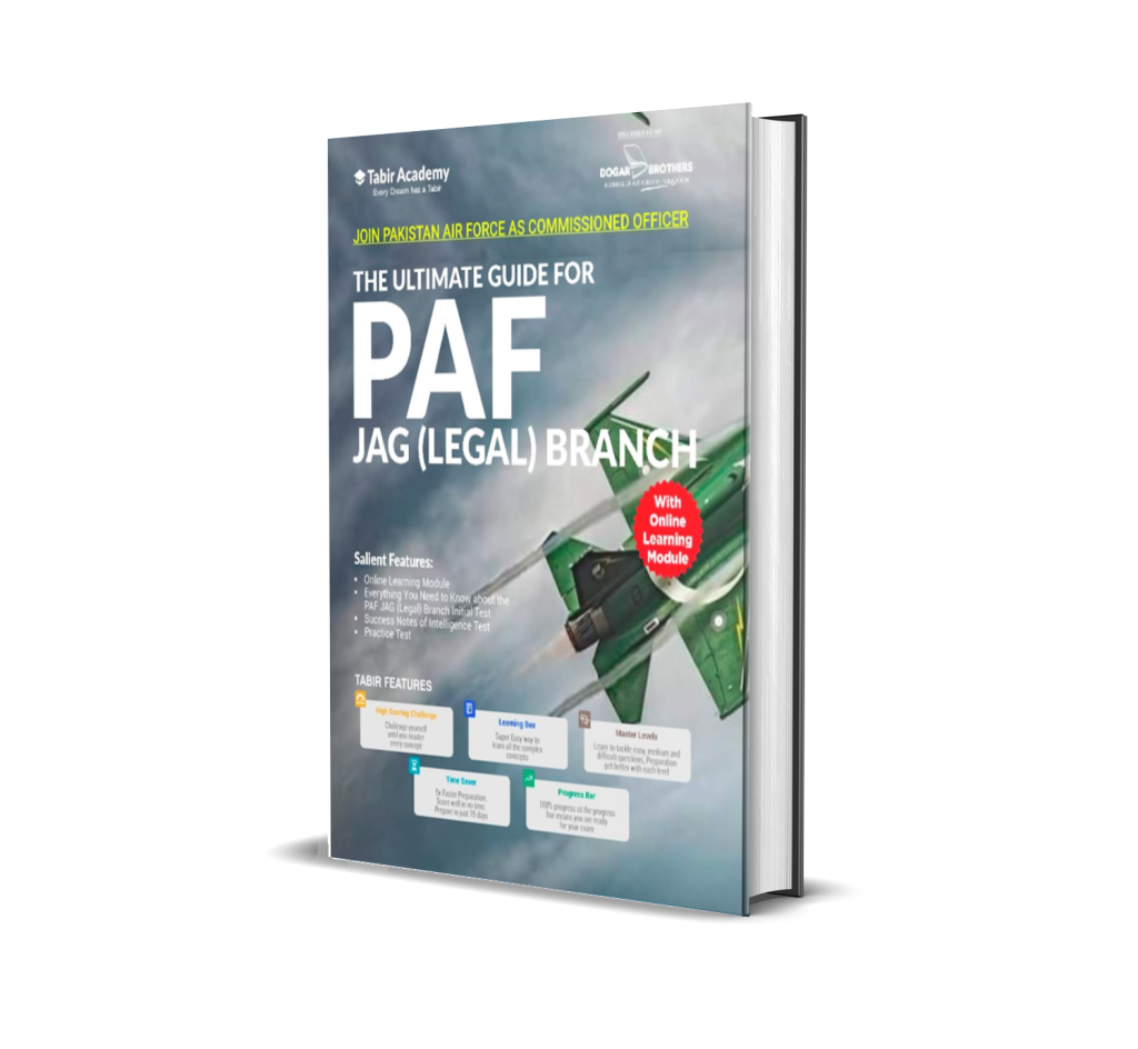 Ultimate Guide for PAF JAG (Legal) Branch Book - Dogar Brothers